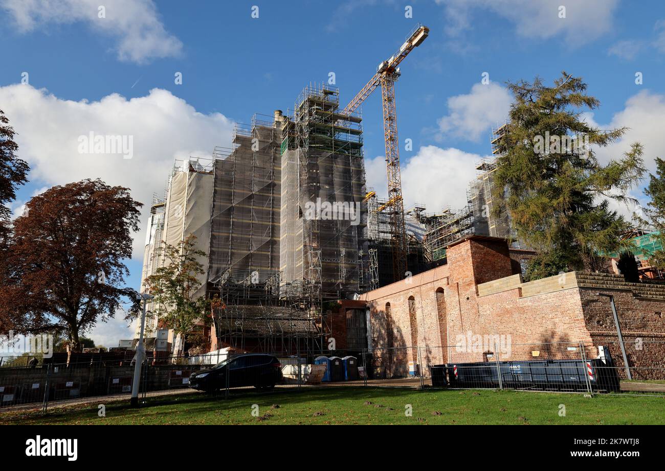 19 October 2022, Mecklenburg-Western Pomerania, Güstrow: The ...
