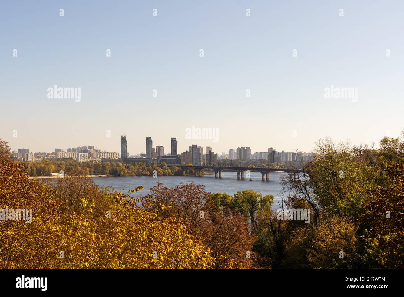 The Dnieper River. Ukraine, Europe Stock Photo - Alamy
