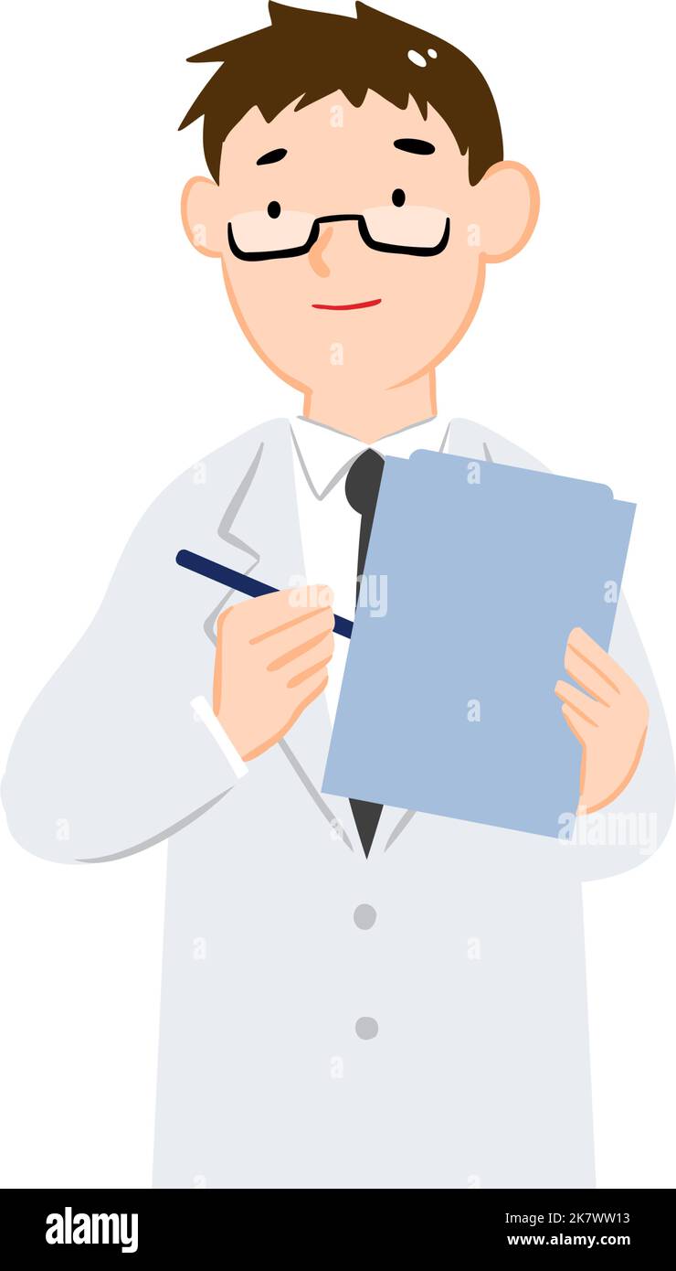 Glad man in white Stock Vector Images - Alamy