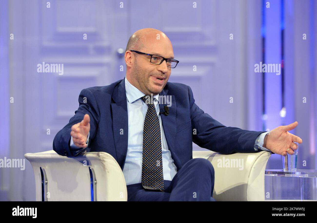 Italy, Rome, October 18, 2022 : Lorenzo Fontana, new President of the ...