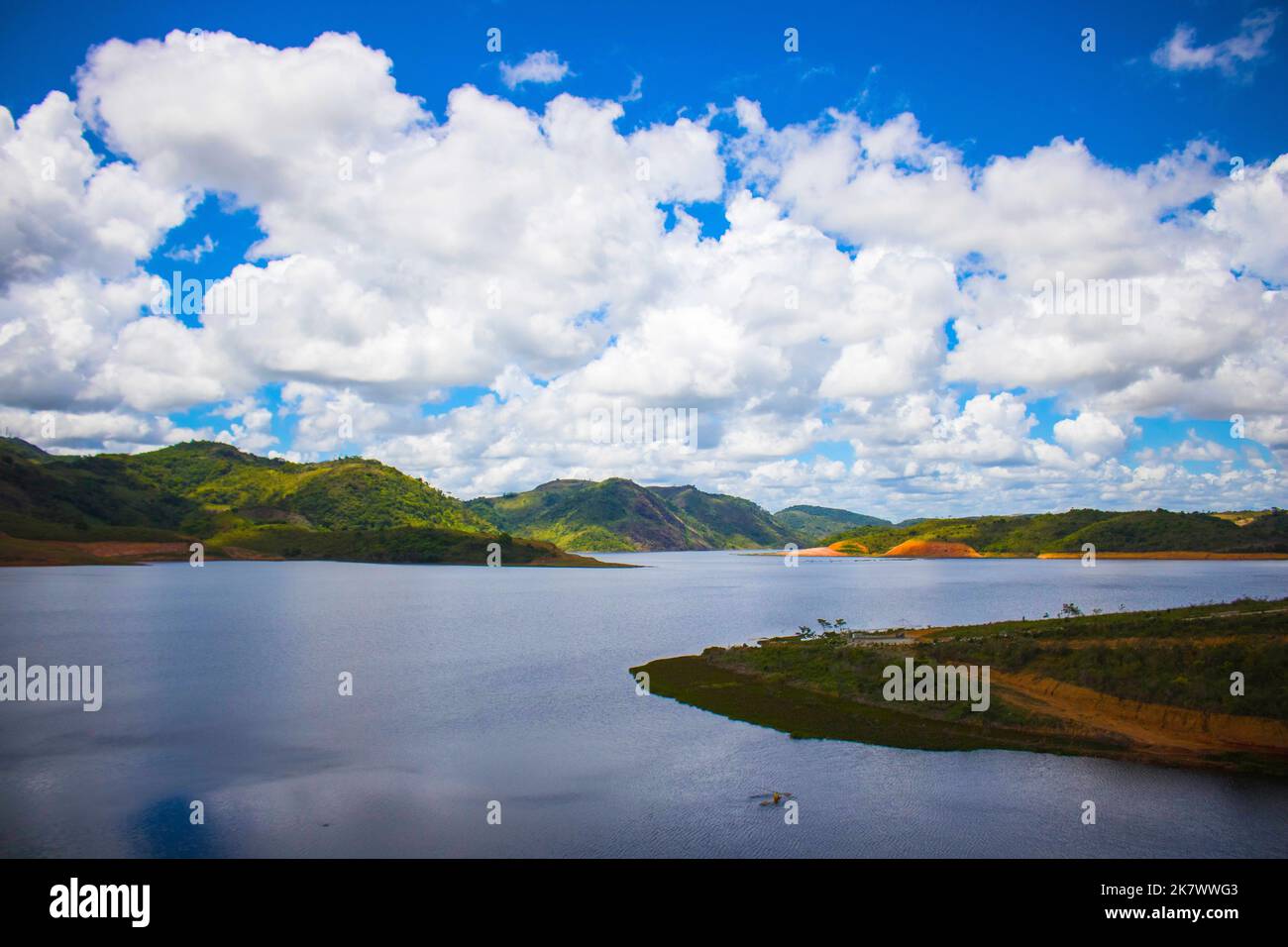 Horizon and River Stock Photo - Alamy