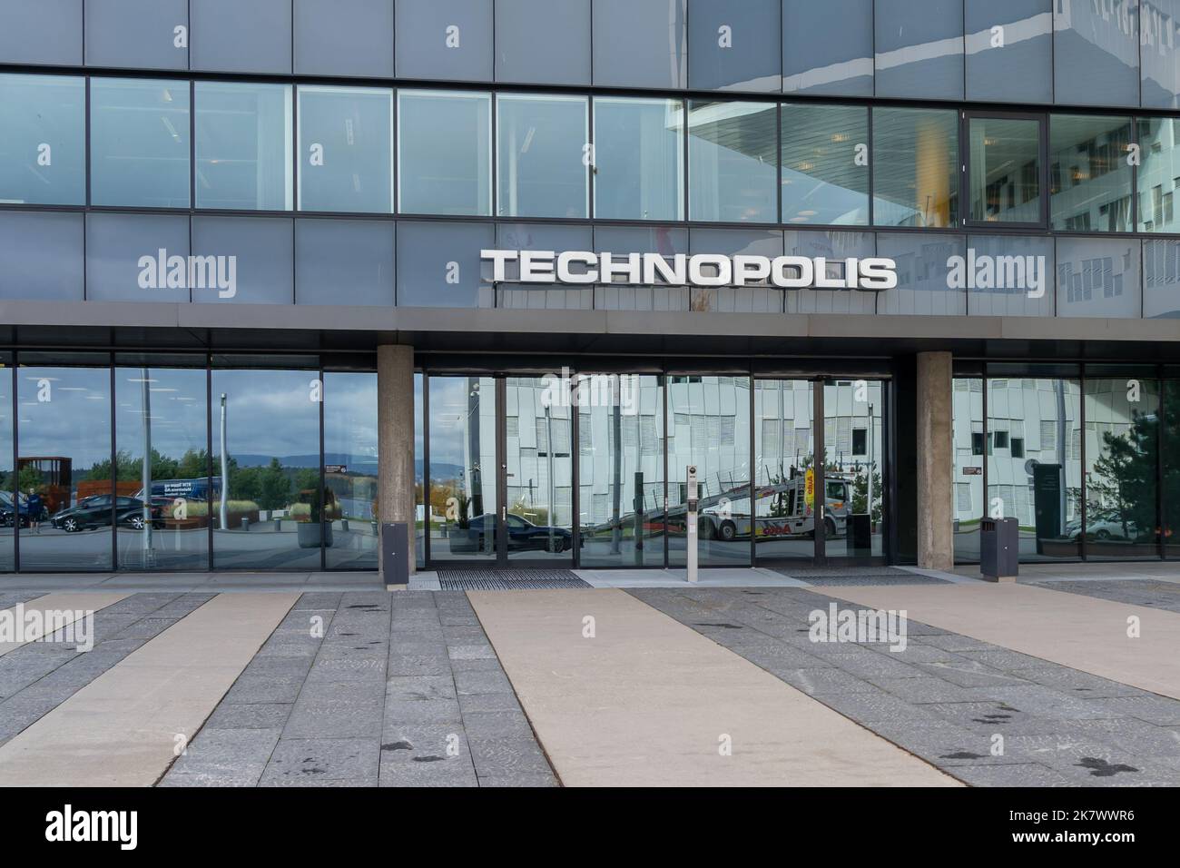 Fornebu, Norway - October 14, 2022: Technopolis office building in Oslo ...