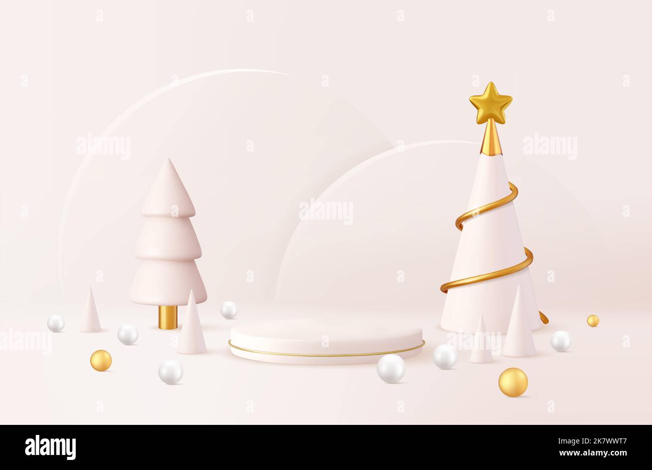 3d christmas design Stock Vector Image & Art - Alamy