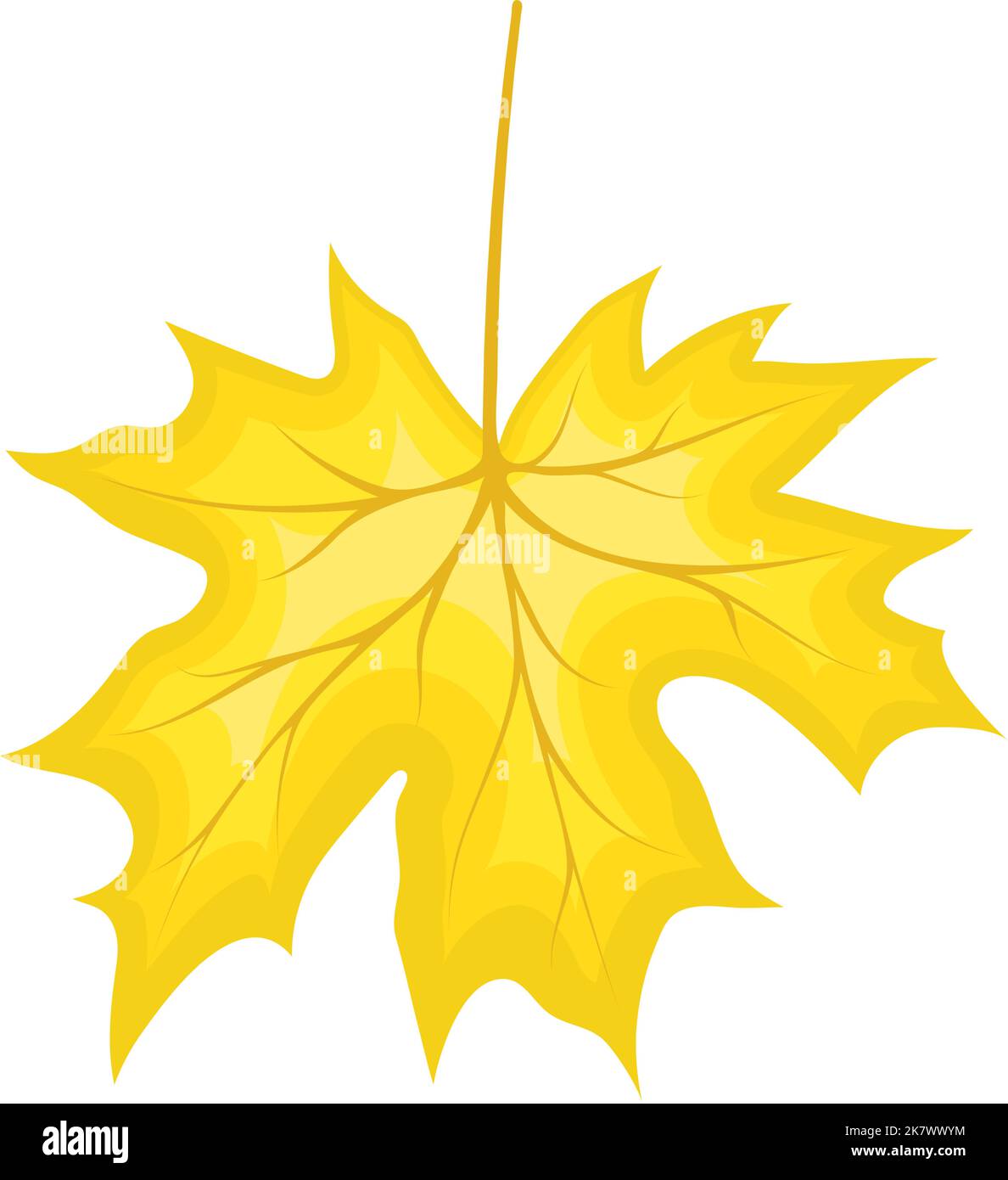 Autumn maple leaf. Fall leaf. Vector illustration Stock Vector Image ...