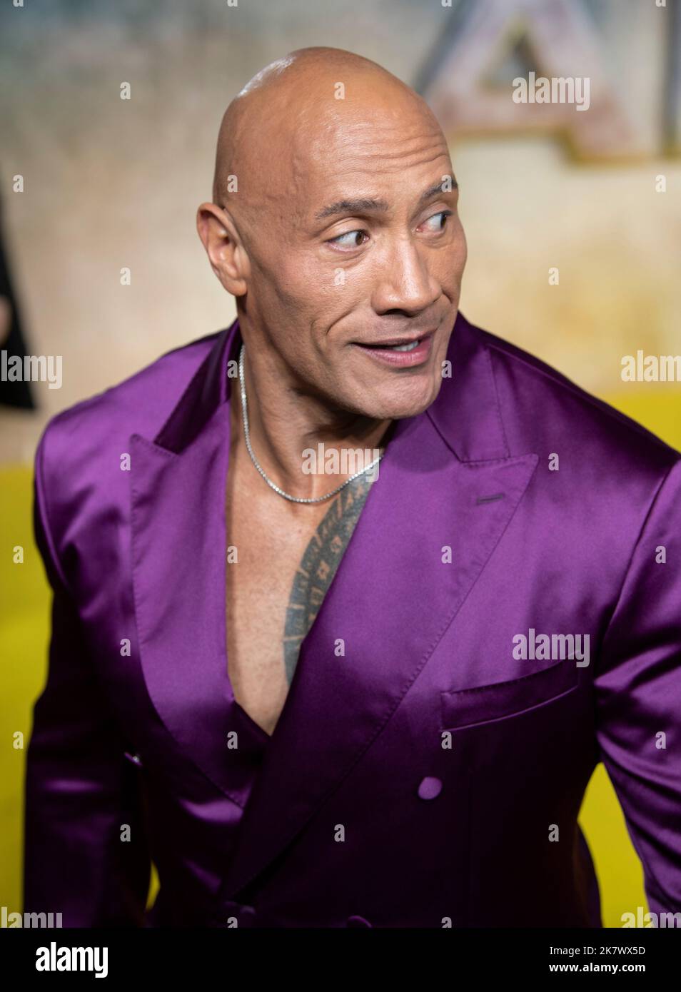 London, UK. Dwayne Johnson at the UK Premiere of Black Adam at ...