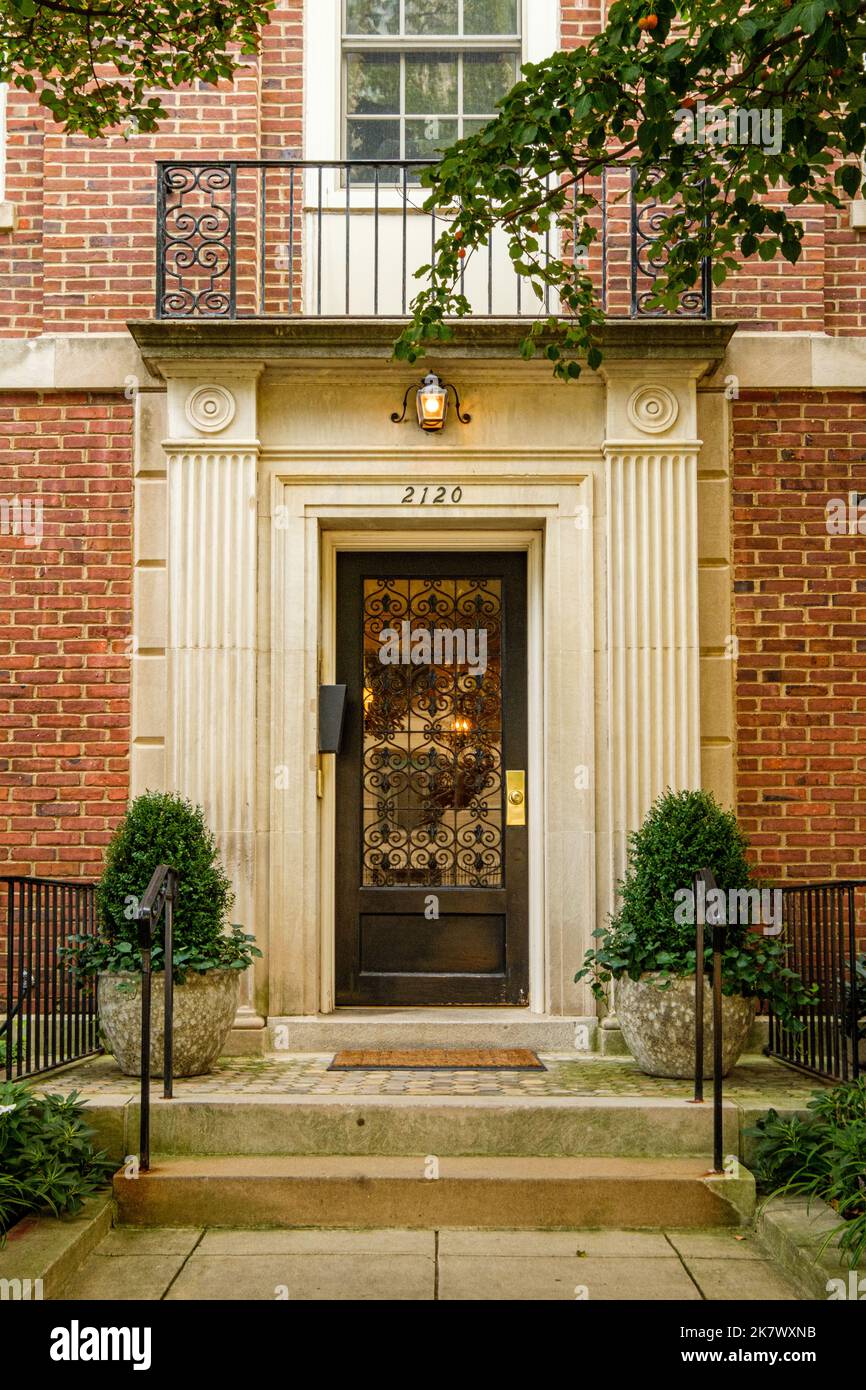 Front Door, Condo Townhome Coop, 2120 Kalorama Road NW, Washington DC ...