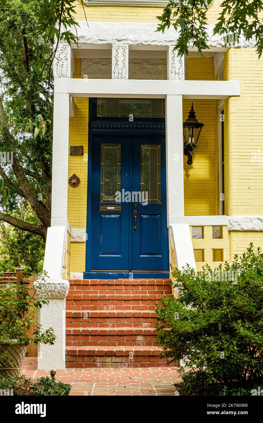 Front Door, Private Residence, 2009 Kalorama Road NW, Washington, DC ...