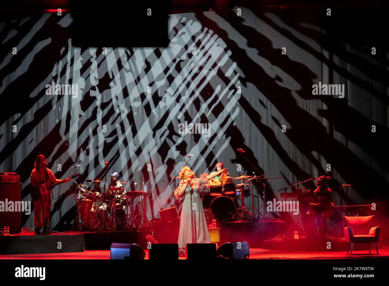 October 18, 2022, Italy: Concert of the extraordinary interpreter of ...