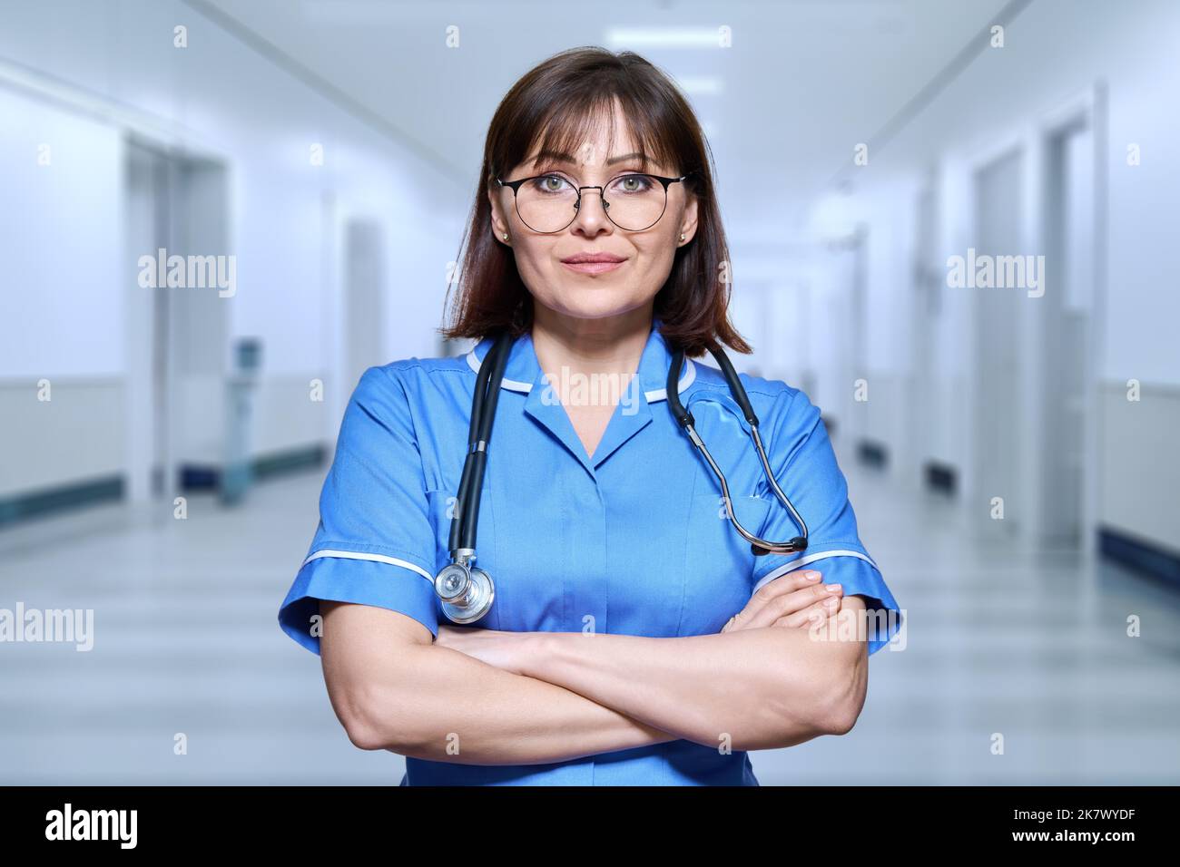 Confident nurse nhs hi-res stock photography and images - Alamy