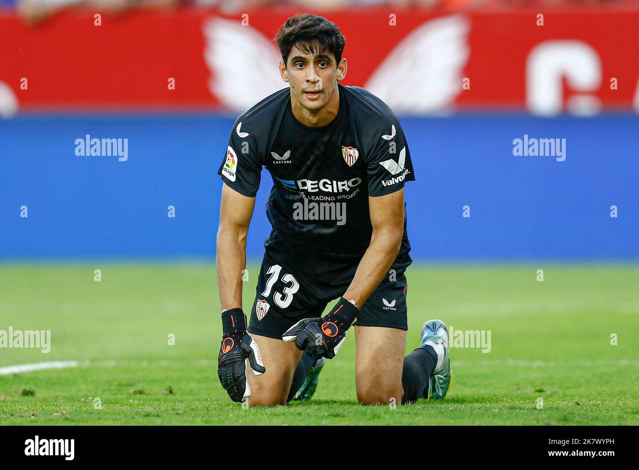Yassine Bounou Bono Of Sevilla FC During The La Liga Match Between Yassine Bounou Bono Of Sevilla FC During The La Liga Match Between