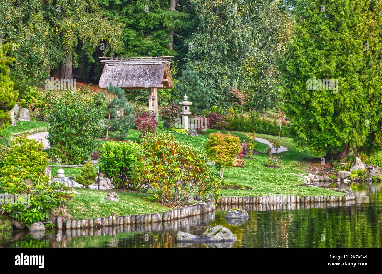 The japanese garden cowden hi-res stock photography and images - Alamy