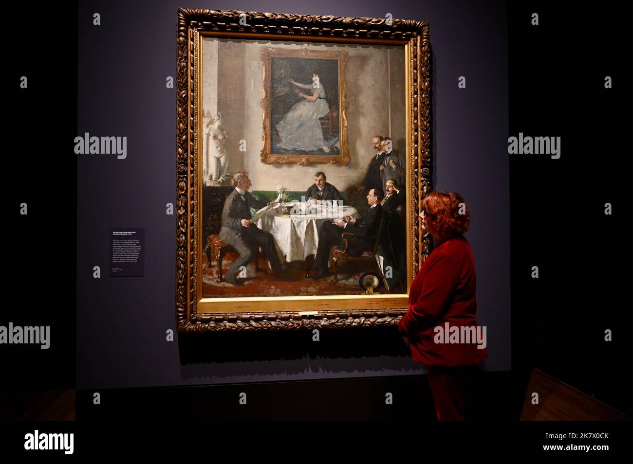 London, UK. Press Preview for Discover Manet & Eva Gonzales. The first ...