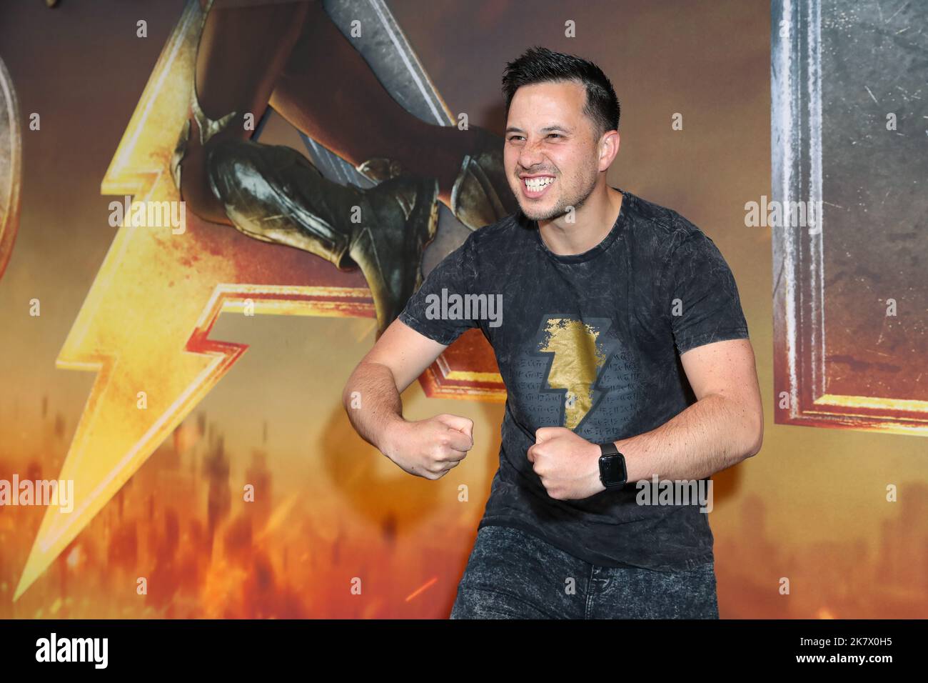 October 19, 2022: JAYDEN RODRIGUES attends the Sydney Premiere of ...