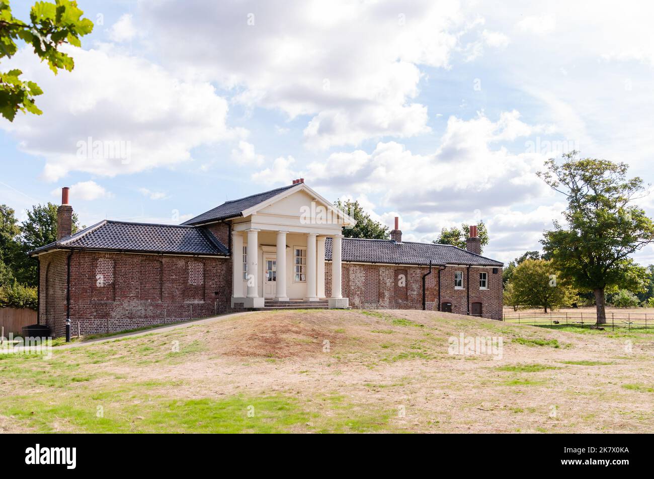 The Temple at Wanstead Park a garden house built in the 1760's by the ...