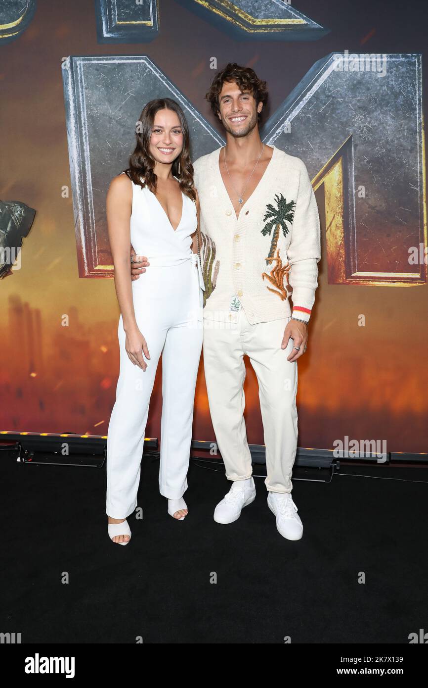 October 19, 2022: ELIAS BLACK (R) attends the Sydney Premiere of 'Black ...