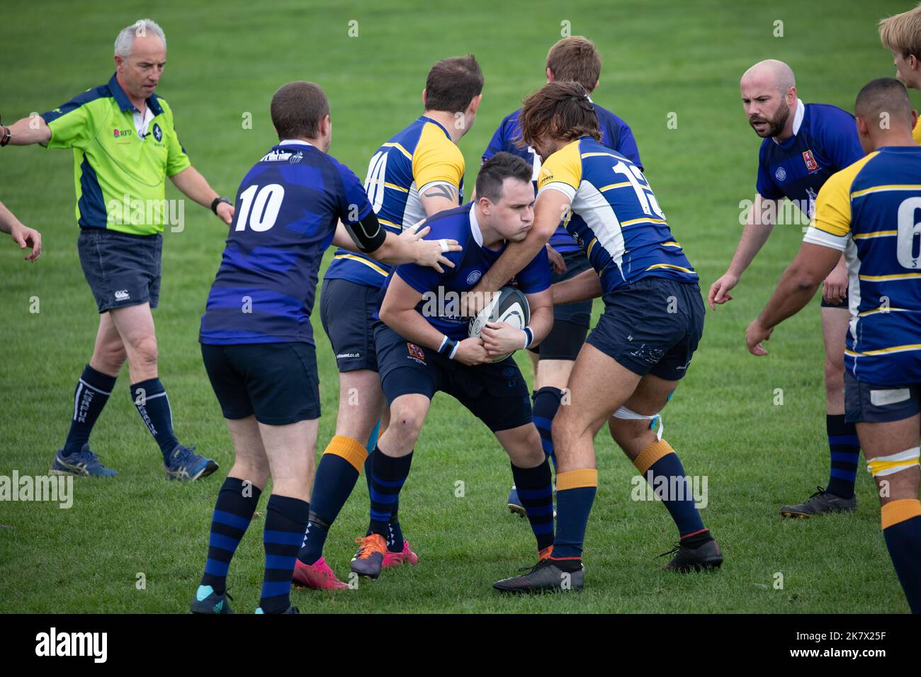 rugby game, rugby ball, team sport Stock Photo - Alamy