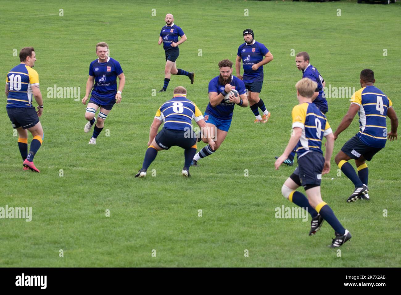 rugby game, rugby ball, team sport Stock Photo - Alamy