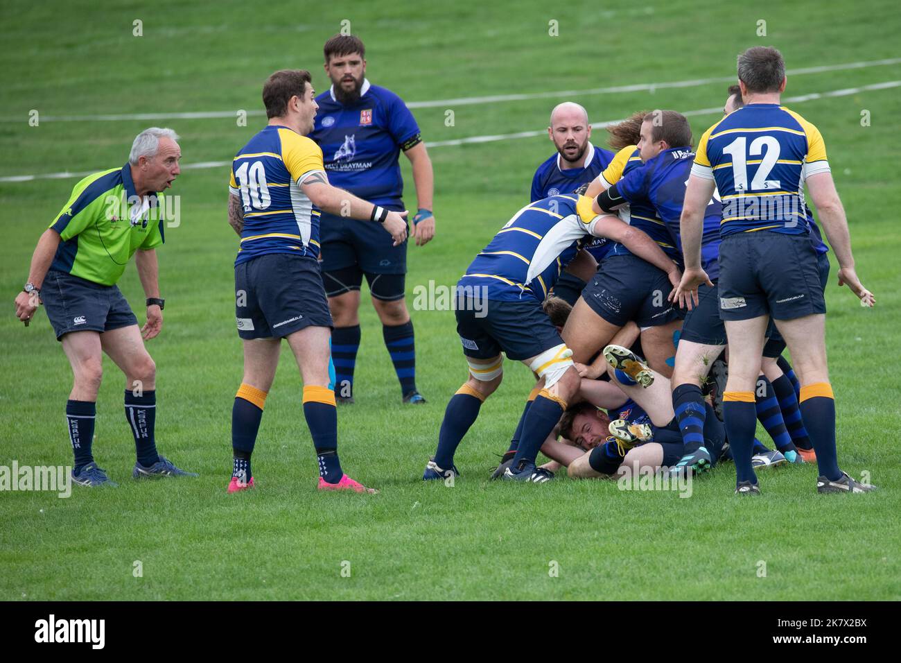 rugby game, rugby ball, team sport Stock Photo - Alamy