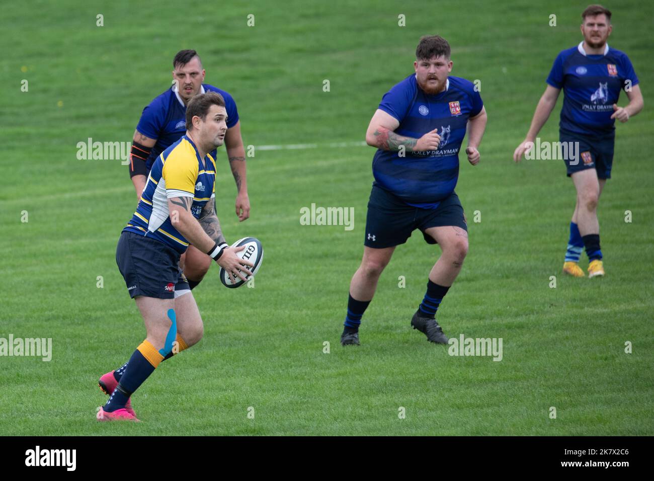 rugby game, rugby ball, team sport Stock Photo - Alamy