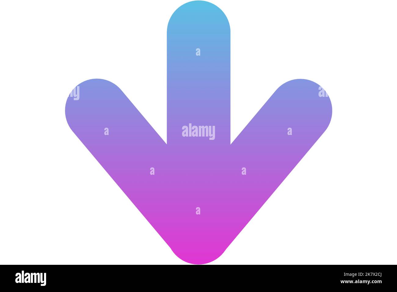 A Download Icon Upload Button Load Symbol Colorful Geometric Shapes ...