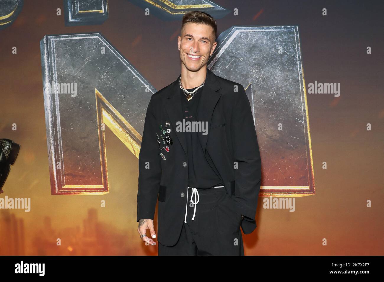 October 19, 2022: JOSH CARROLL attends the Sydney Premiere of 'Black ...