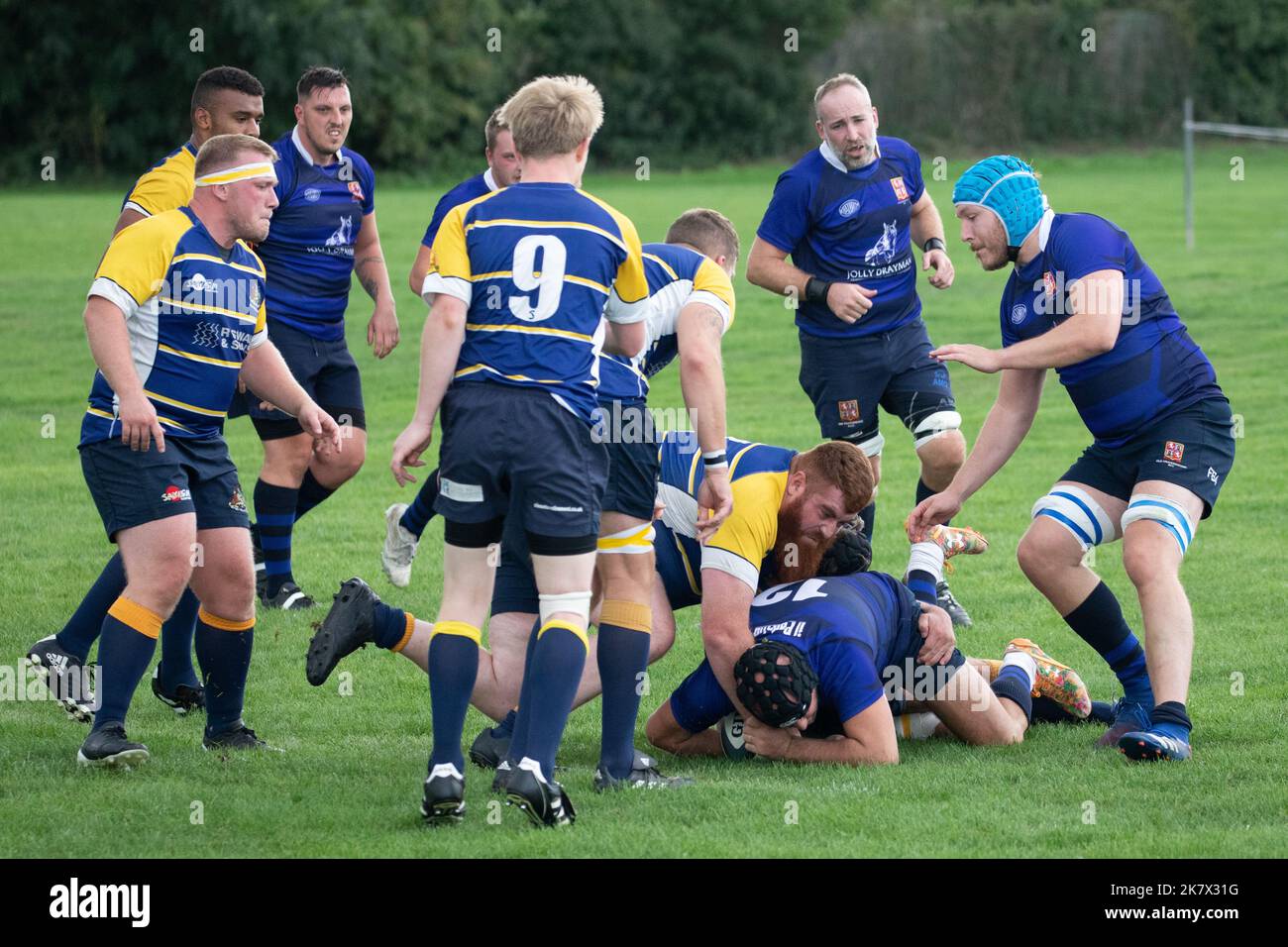 rugby game, rugby ball, team sport Stock Photo - Alamy