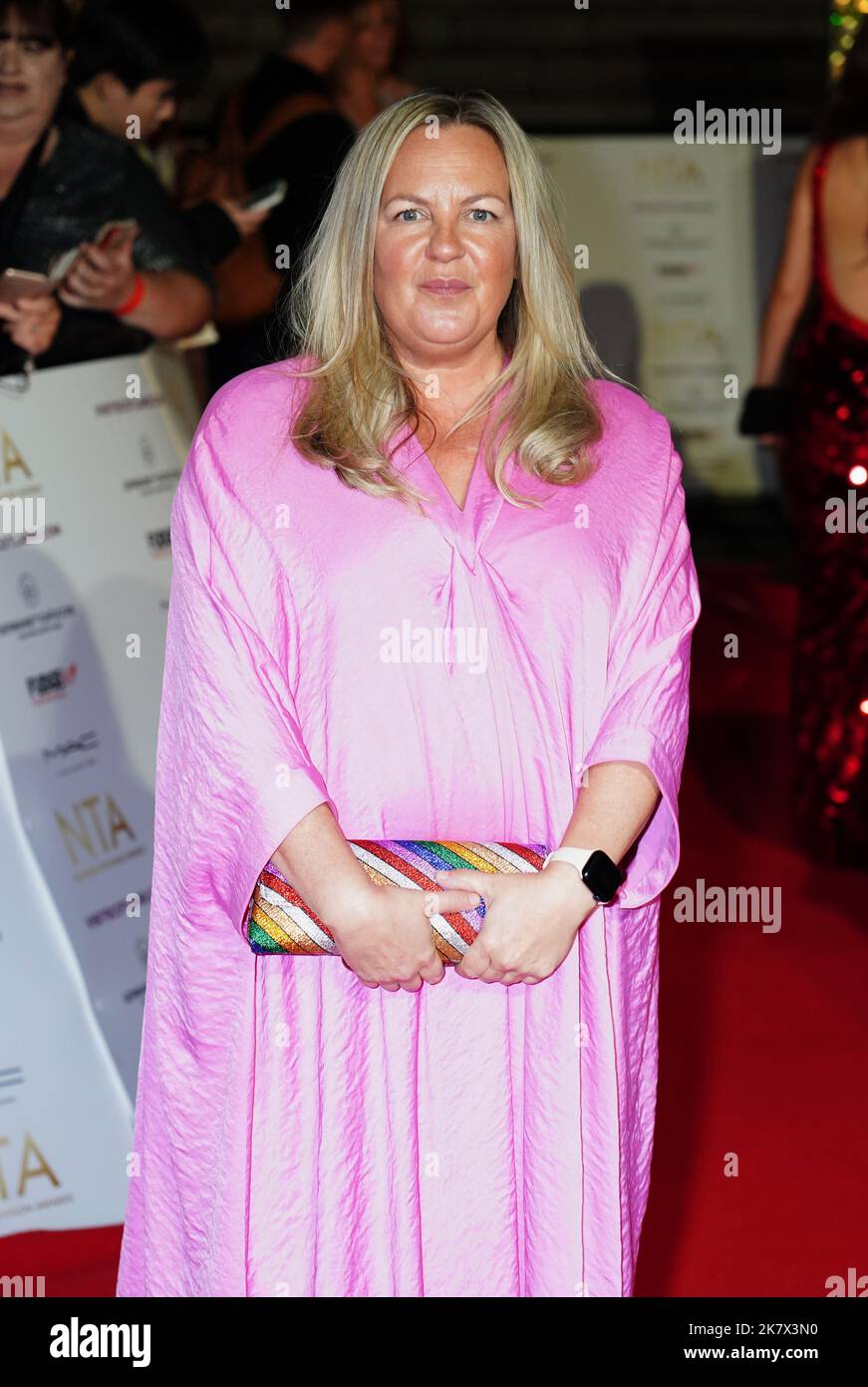 Lorraine Stanley attending the National Television Awards 2022 held at ...
