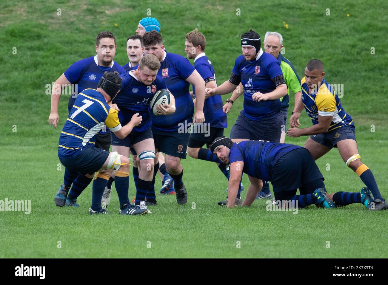 rugby game, rugby ball, team sport Stock Photo - Alamy