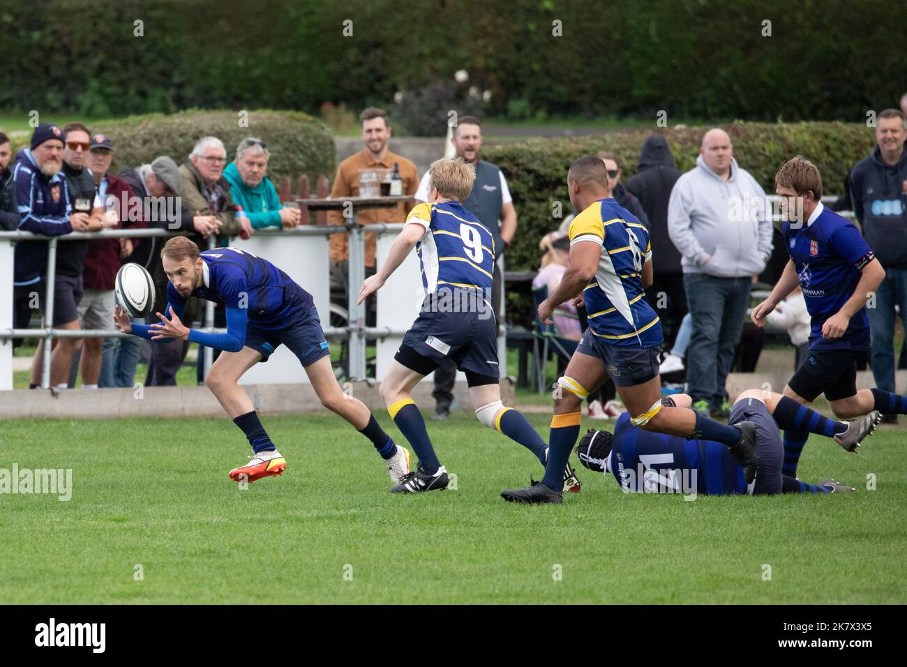 rugby game, rugby ball, team sport Stock Photo - Alamy