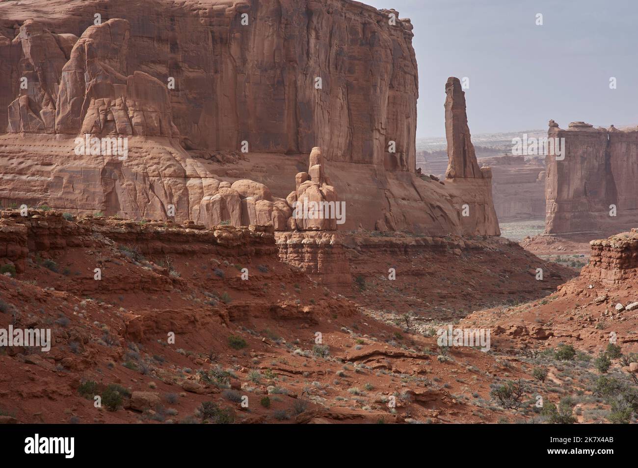 State of Utah USA. Desert Buttes desert landscape Stock Photo - Alamy