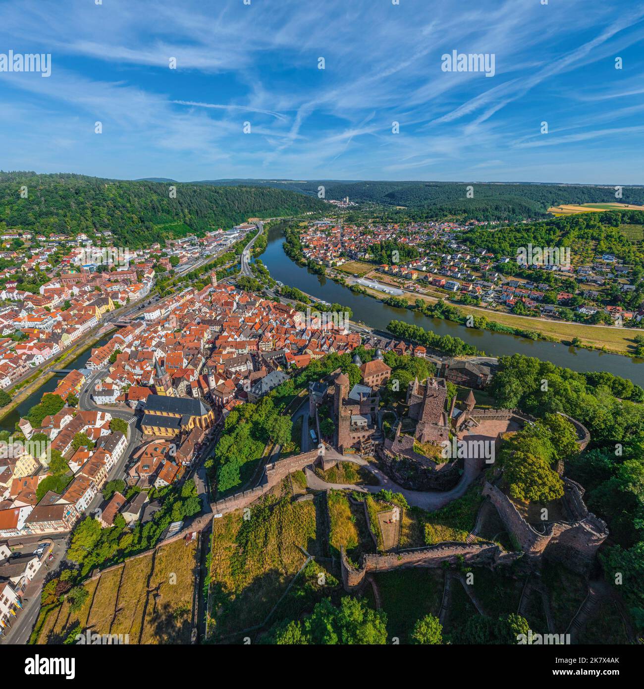 Wertheim main river tauber hi-res stock photography and images - Alamy