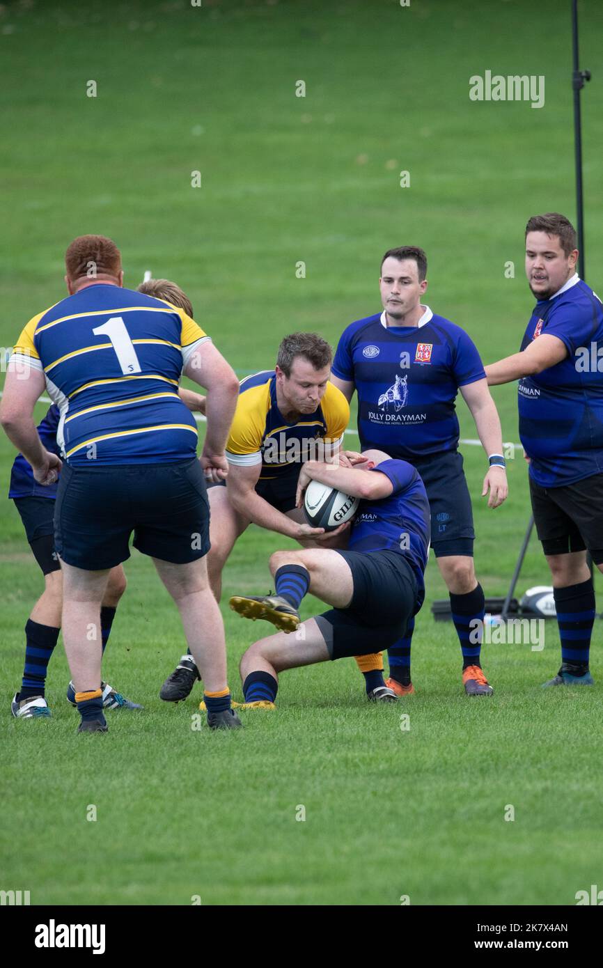 rugby game, rugby ball, team sport Stock Photo - Alamy