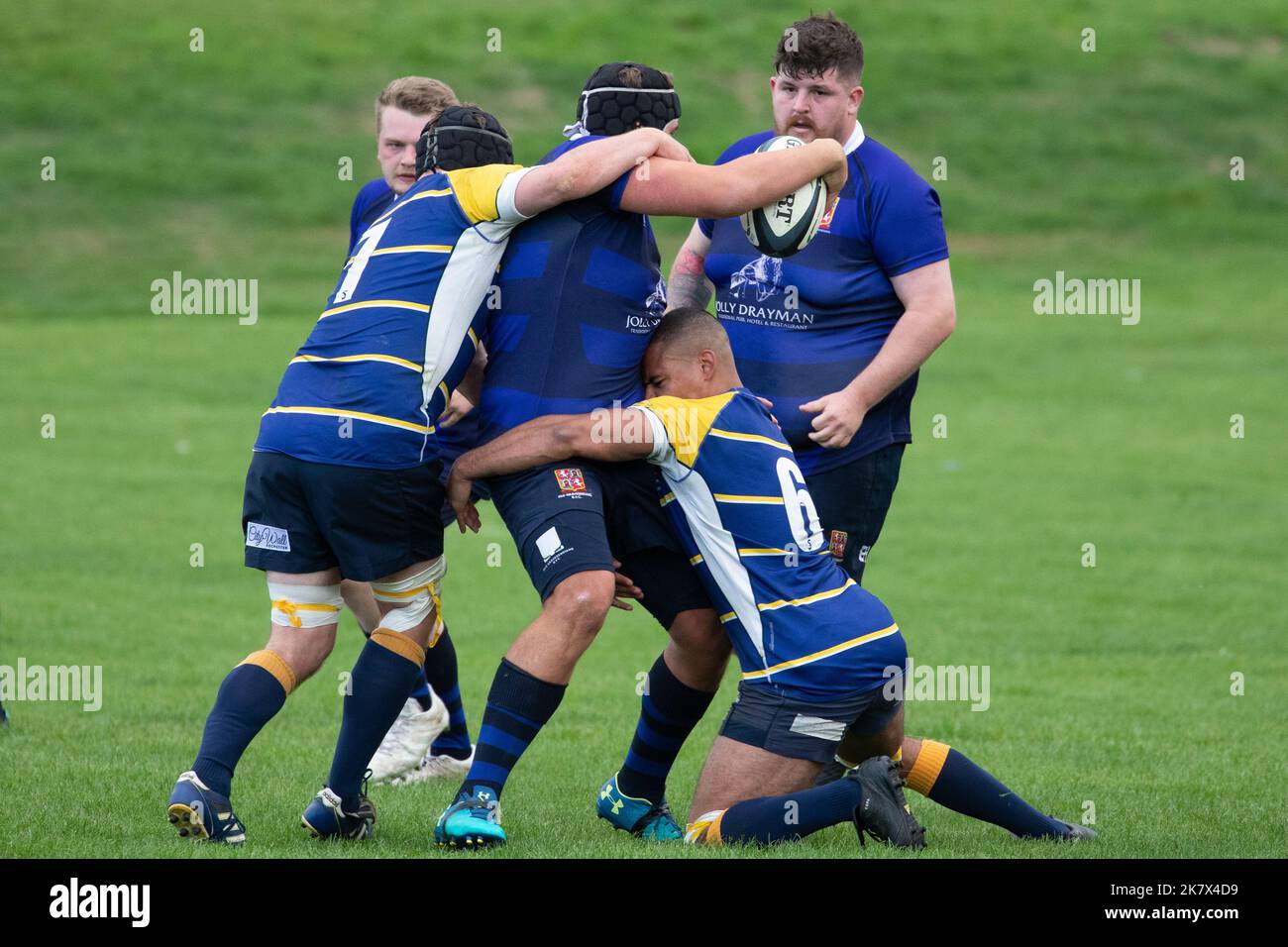 rugby game, rugby ball, team sport Stock Photo - Alamy