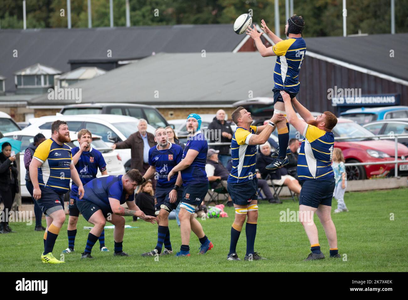 rugby game, rugby ball, team sport Stock Photo - Alamy