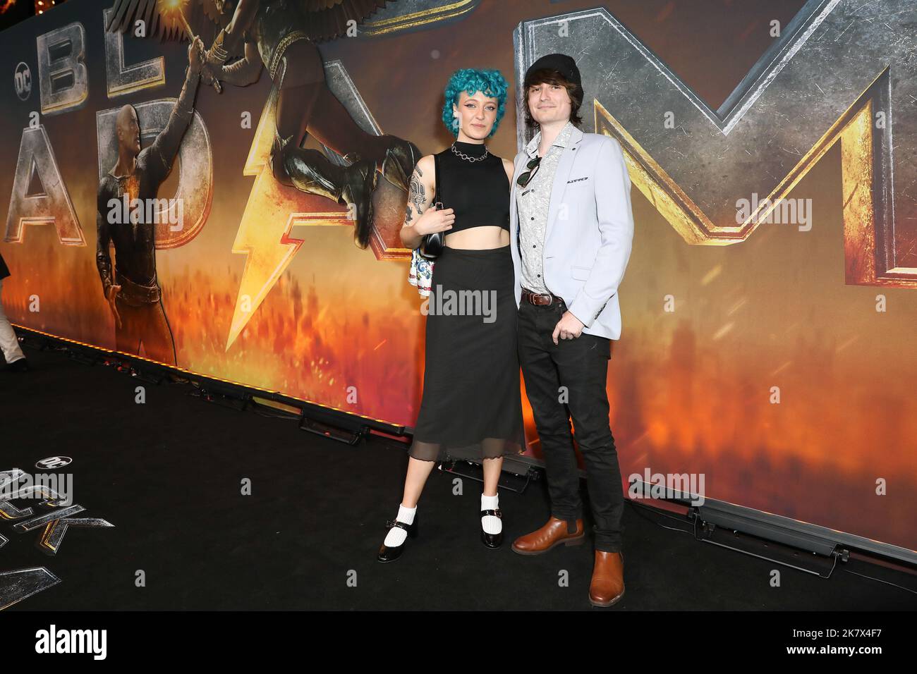 Black adam red carpet sydney hi-res stock photography and images - Alamy