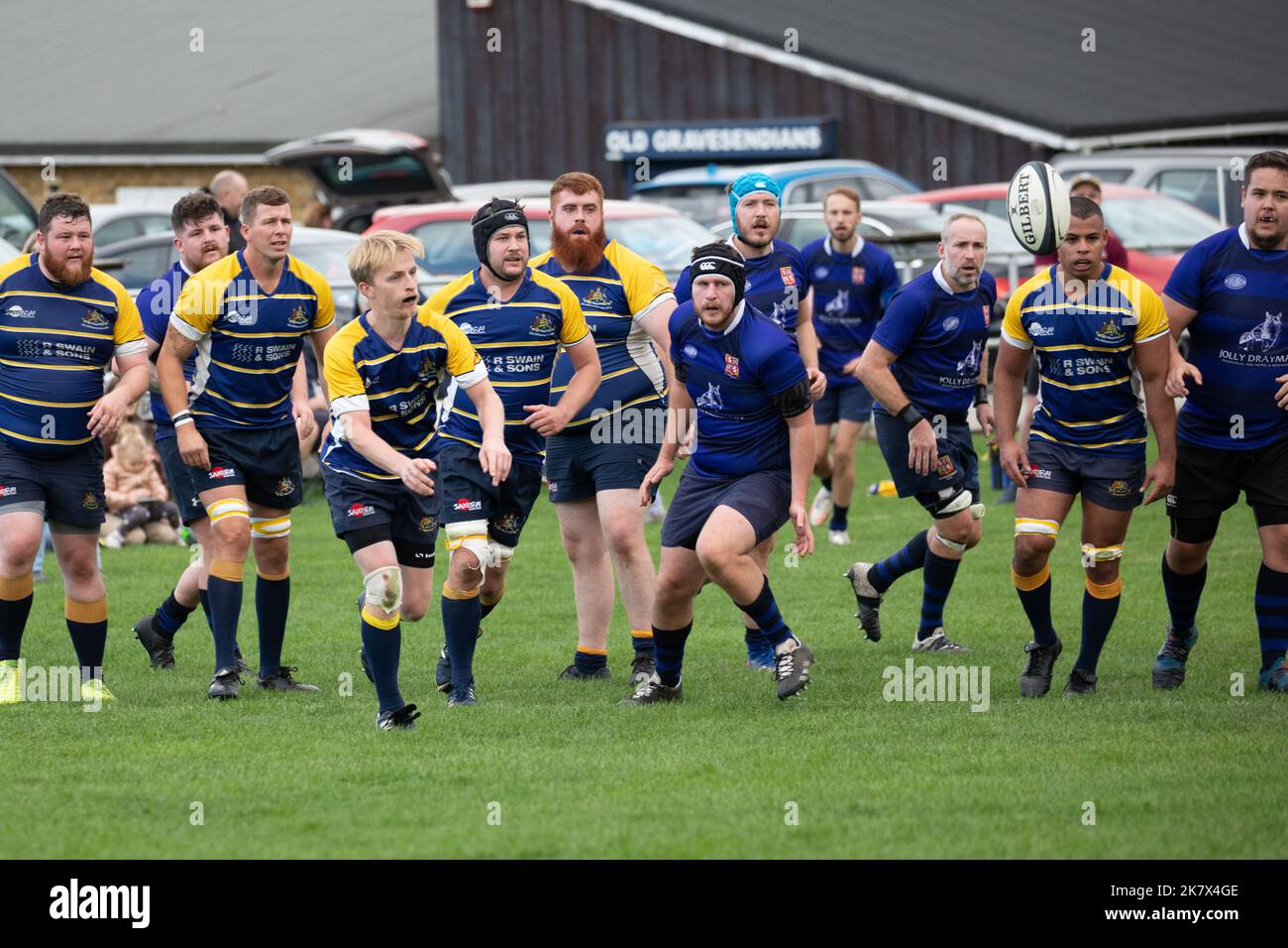 rugby game, rugby ball, team sport Stock Photo - Alamy