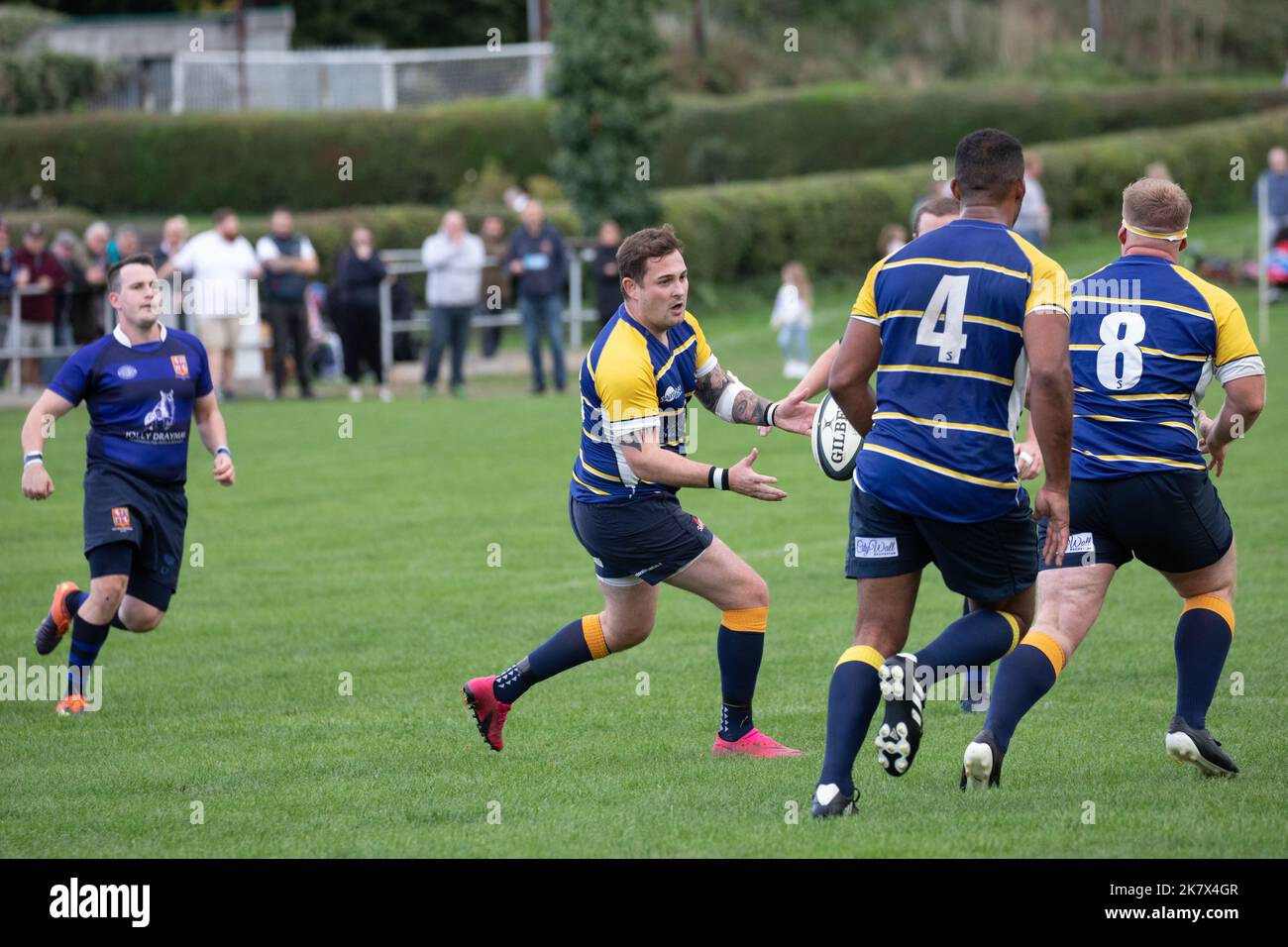 rugby game, rugby ball, team sport Stock Photo - Alamy