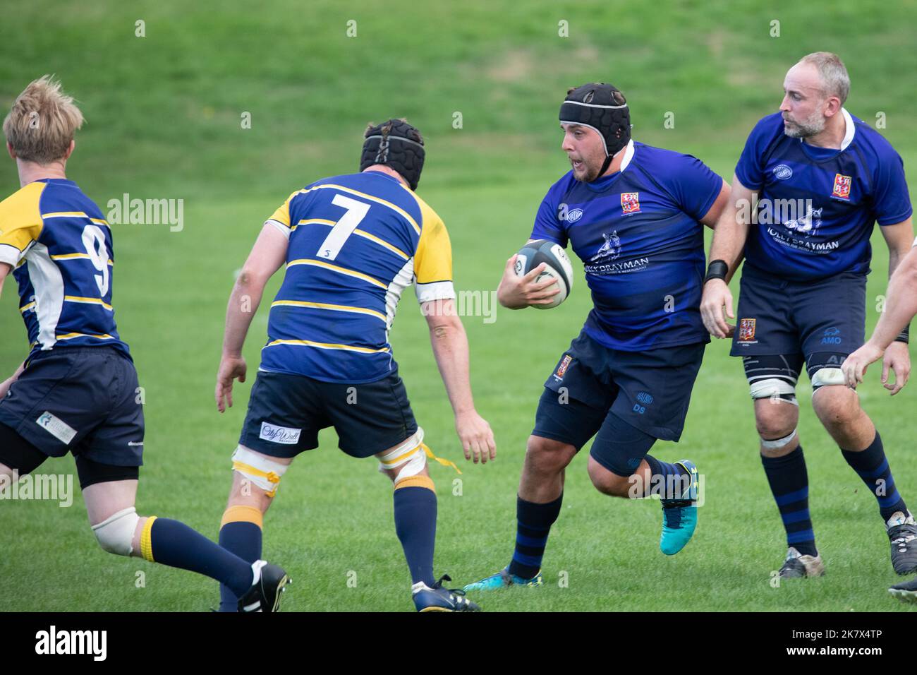 rugby game, rugby ball, team sport Stock Photo - Alamy