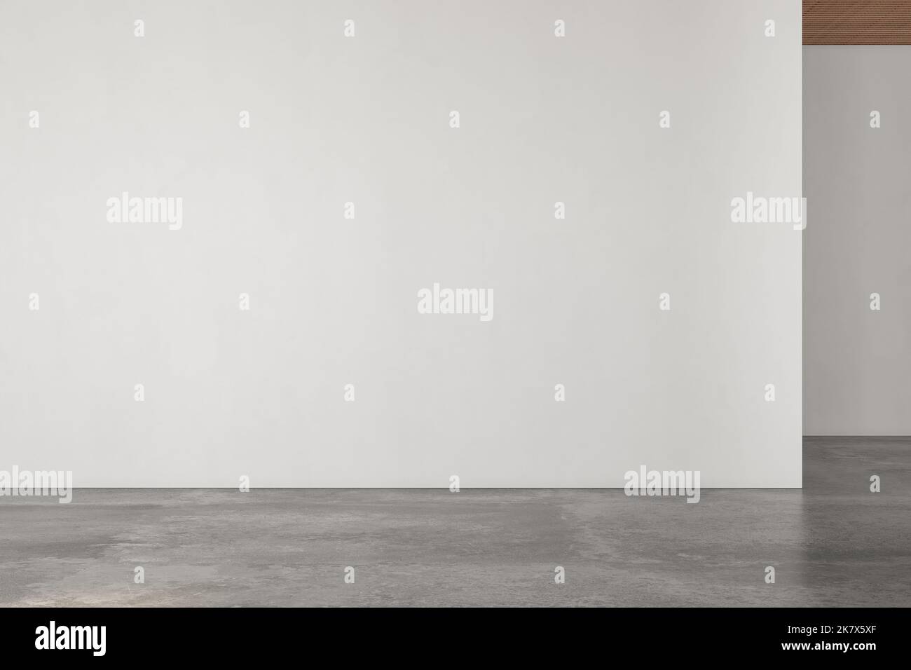 Realistic 3D rendering of empty room, beautiful sunlight and window ...