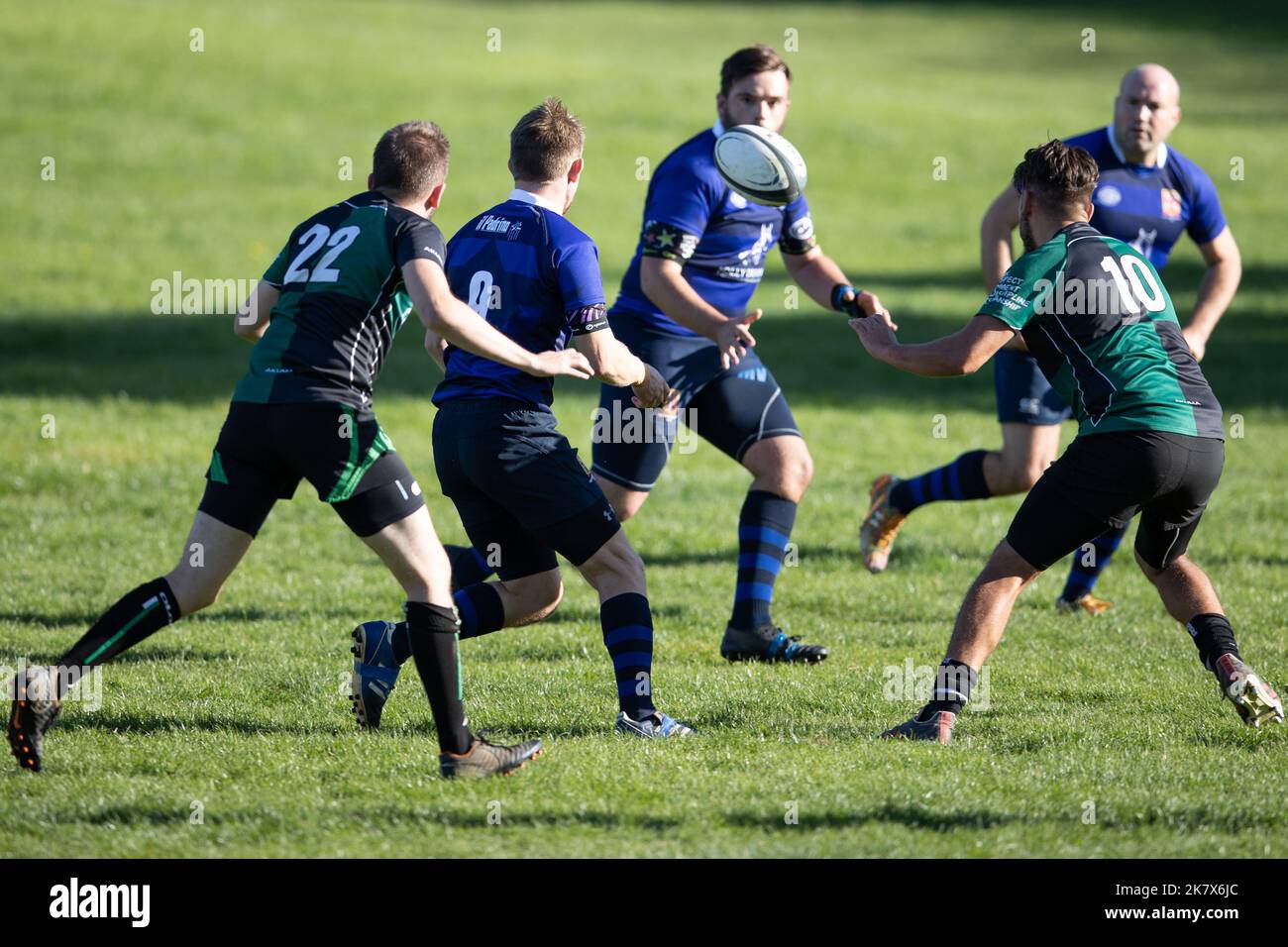 Rugby offside penalty hi-res stock photography and images - Alamy