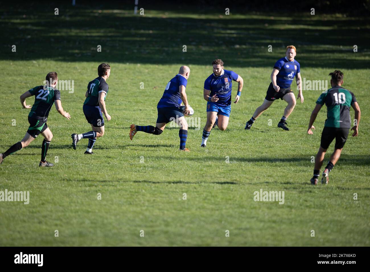 Rugby free kick hi-res stock photography and images - Alamy