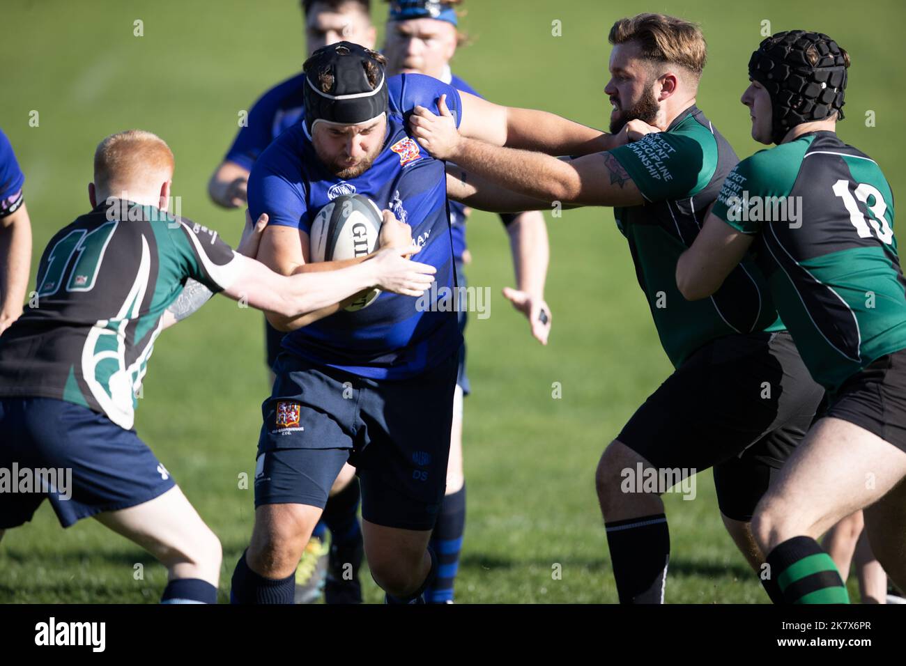 Rugby offside penalty hi-res stock photography and images - Alamy