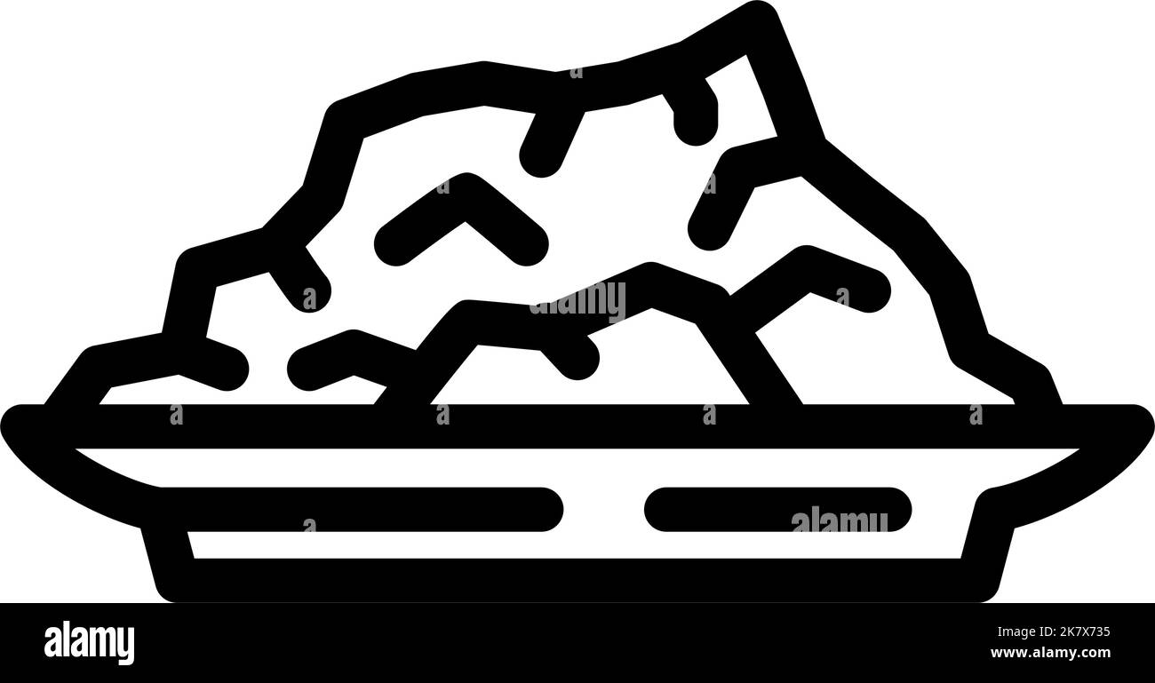 flake salt line icon vector illustration Stock Vector Image & Art - Alamy