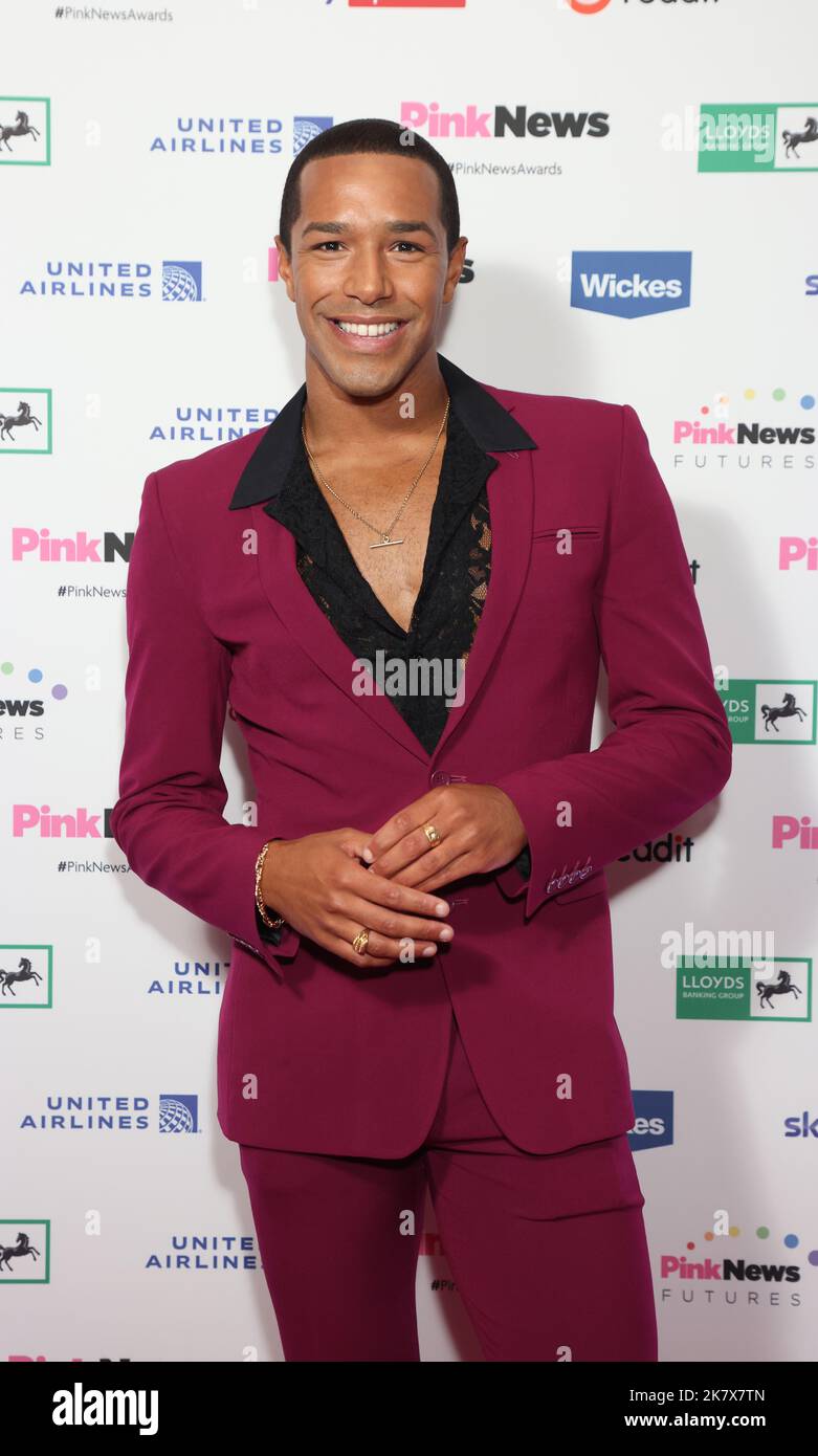 Michael Gunning attending the PinkNews Awards at Church House ...