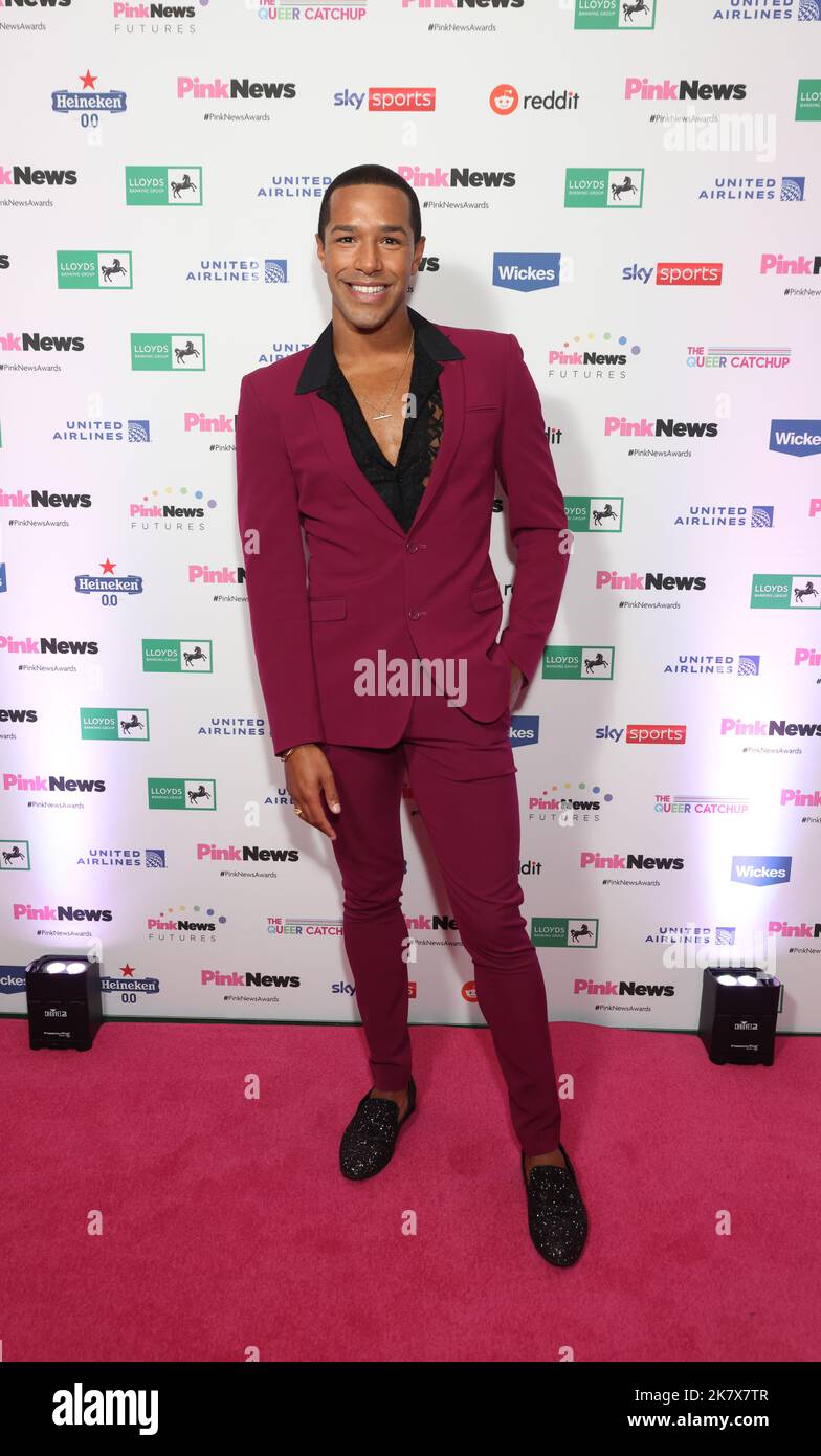 Michael Gunning attending the PinkNews Awards at Church House ...