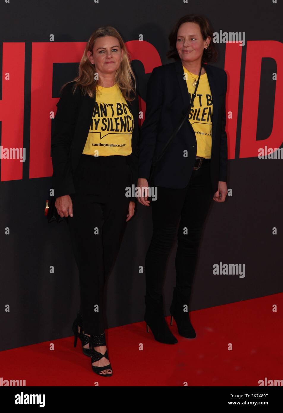 London, UK. Zelda Perkins and Laura Madden at She Said premiere. Royal ...
