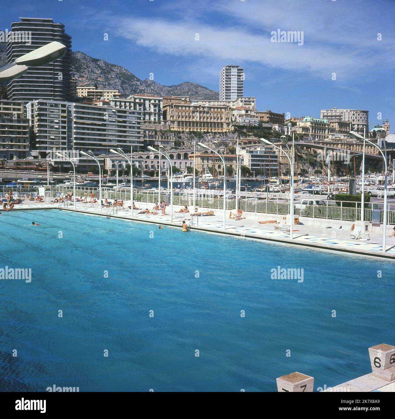 1964, historical, a view from this era of the State Nautique Rainier ...