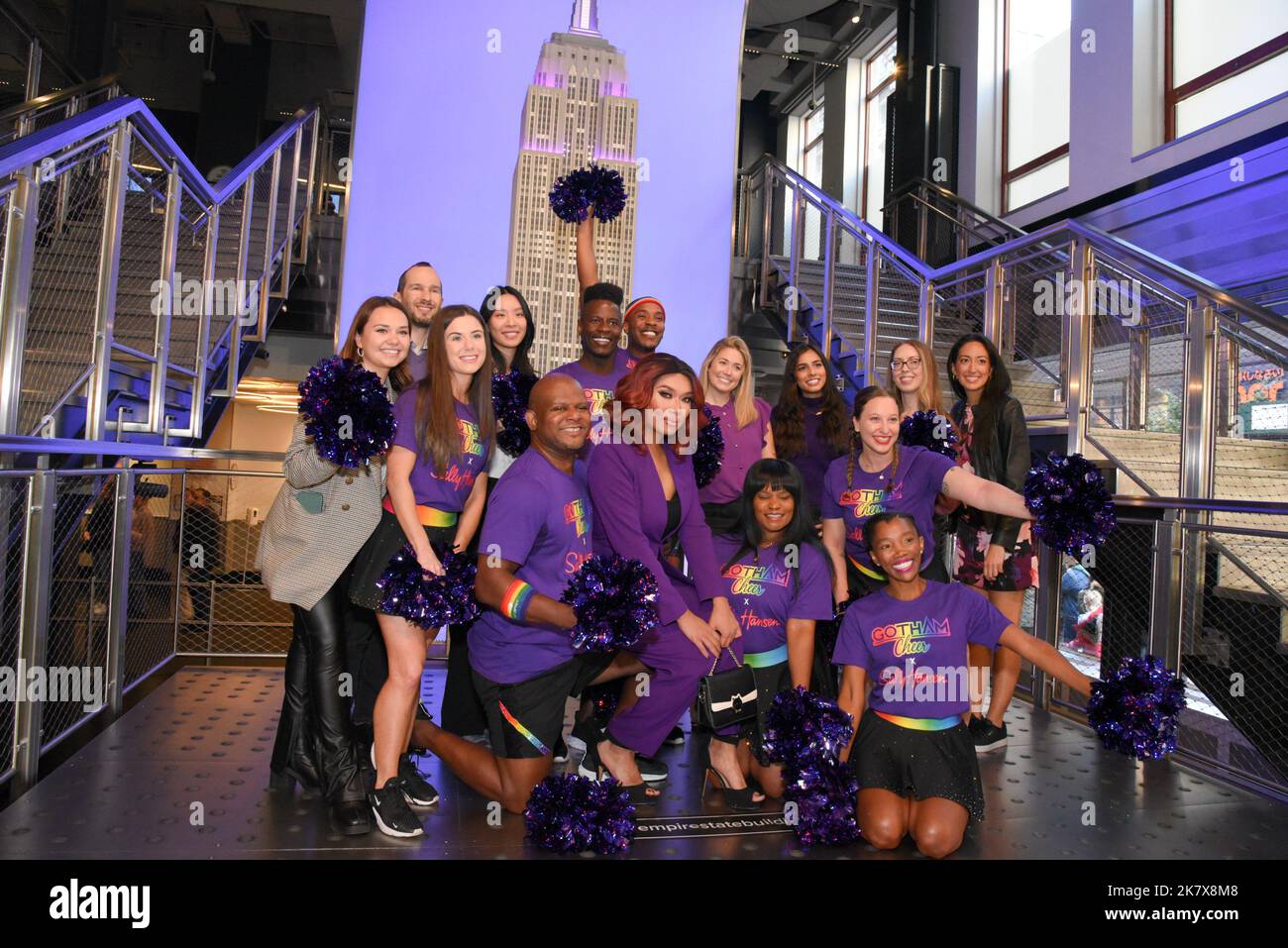 New York, USA. 19th Oct, 2022. Gotham Cheer, Darra Gordon, GLAAD Deputy ...