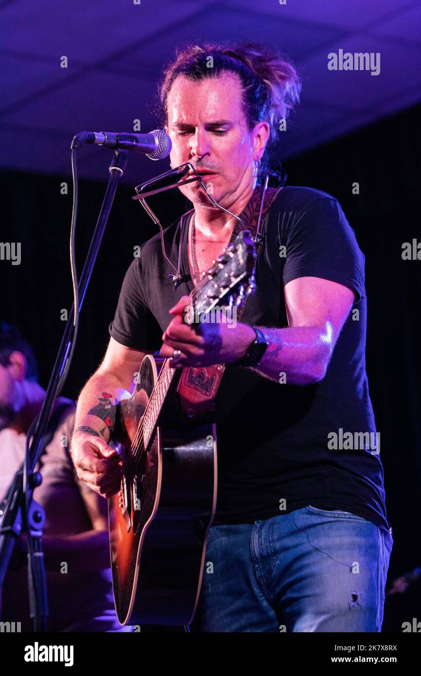 Somma Lombardo Italy. 18 October 2022. The American singer-songwriter ...