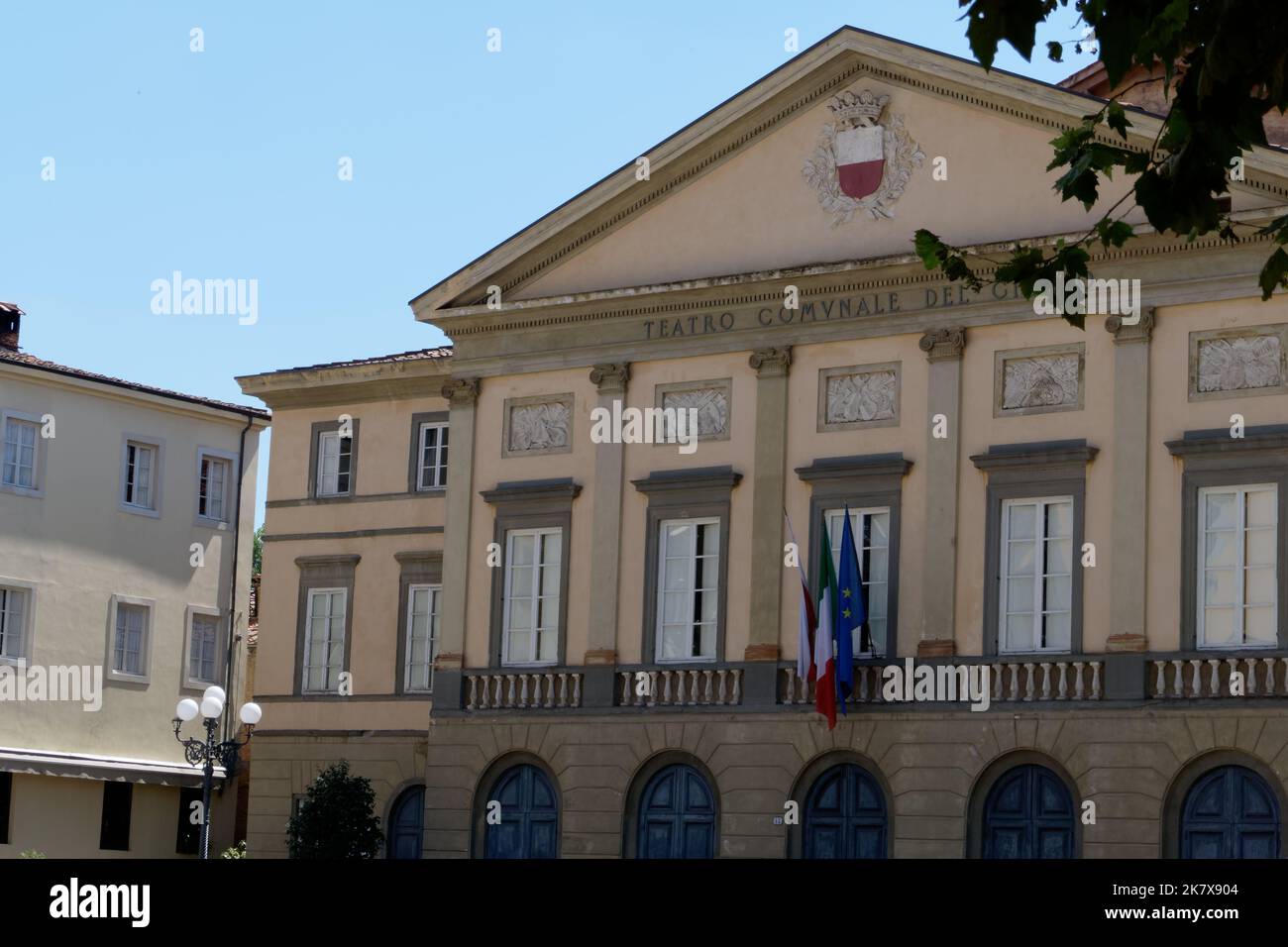 The Teatro del Giglio ( Theater of the Giglio ) is the historic city ...